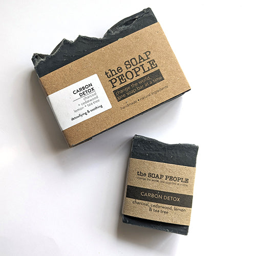 CARBON DETOX - MINI SOAP BAR 25g – The Soap People