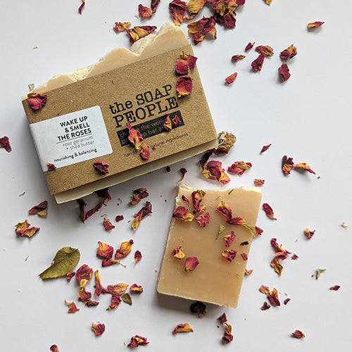 WAKE UP & SMELL THE ROSES MINI SOAP BAR 25g – The Soap People